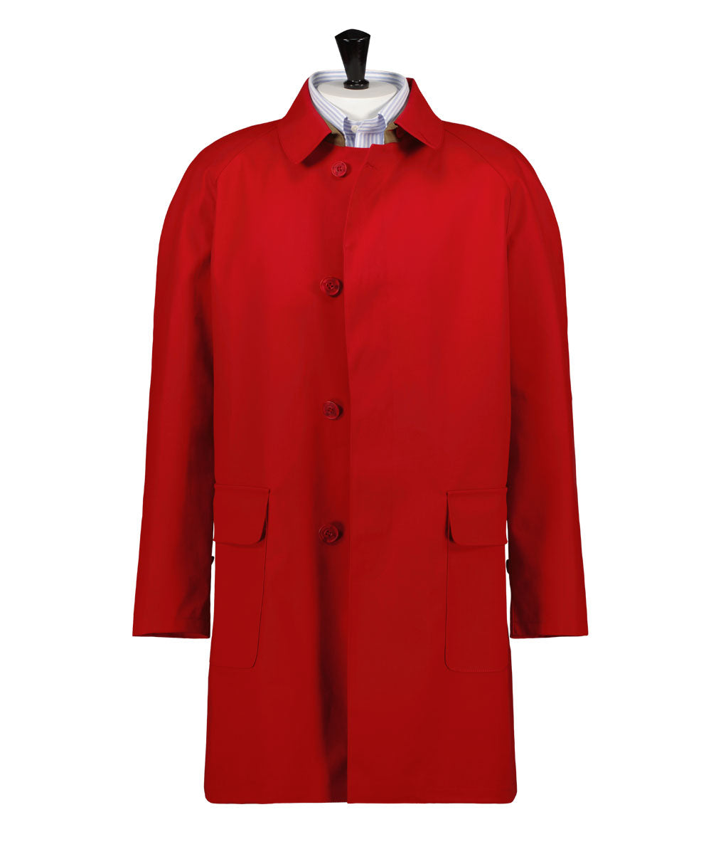 Mackintosh red long raincoat – Berteil